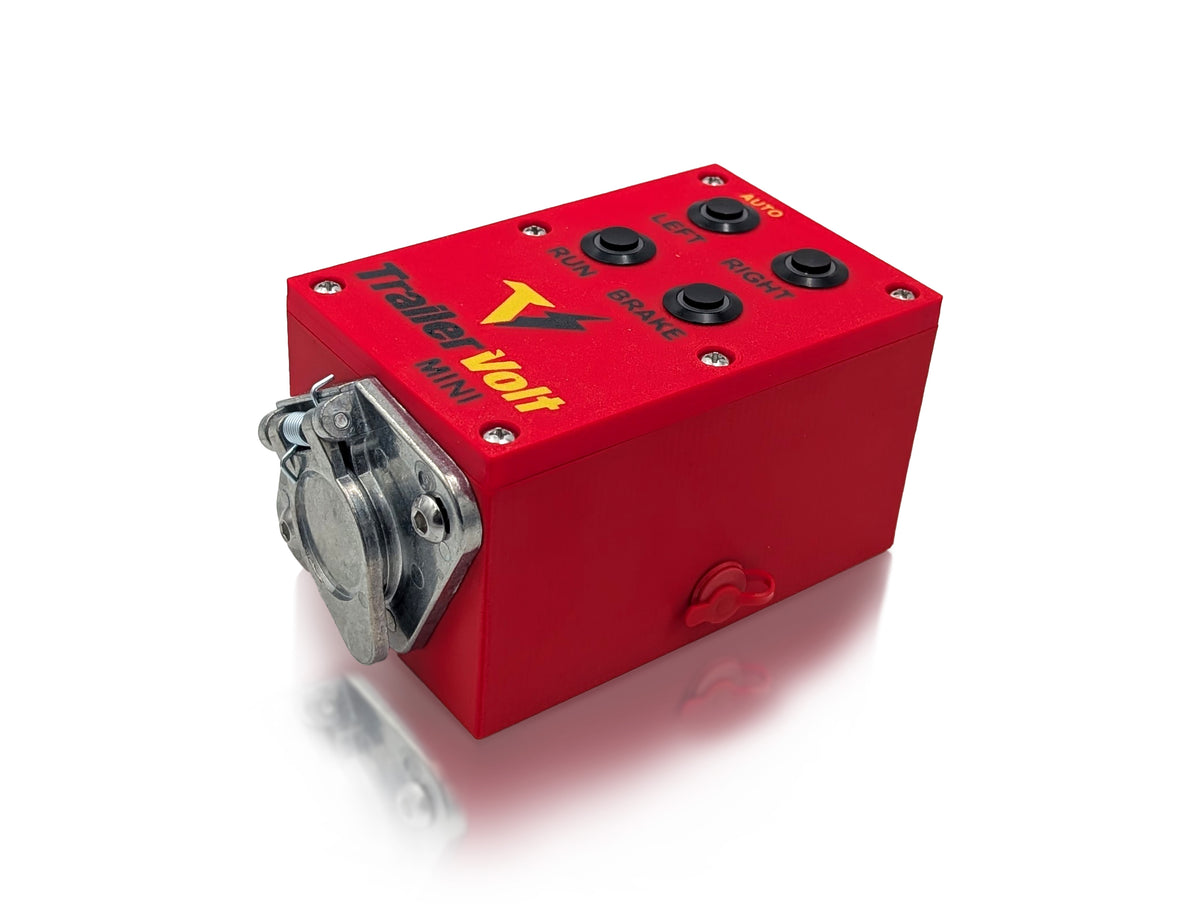 TrailerVolt Mini - Light Duty Trailer Tester - 4-pin Round (Lithium ...