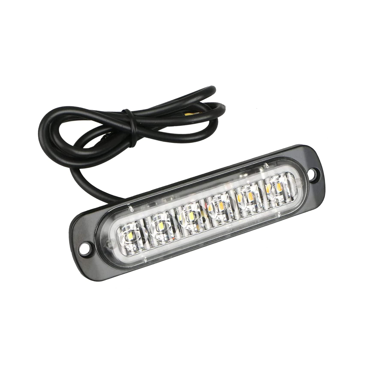 6 LED Strobe, Amber, 16 patterns – TowBrite