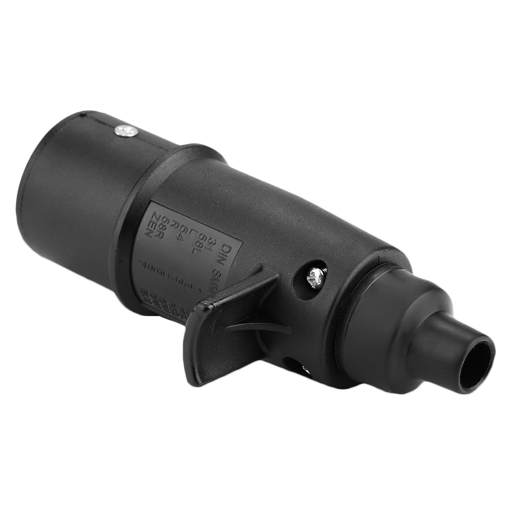 7-way Round Connector, Heavy truck – TowBrite
